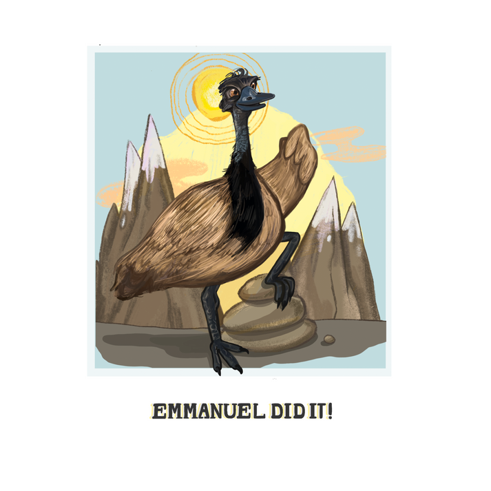 Emmanuel Did It Sticker – Knuckle Bump Farms